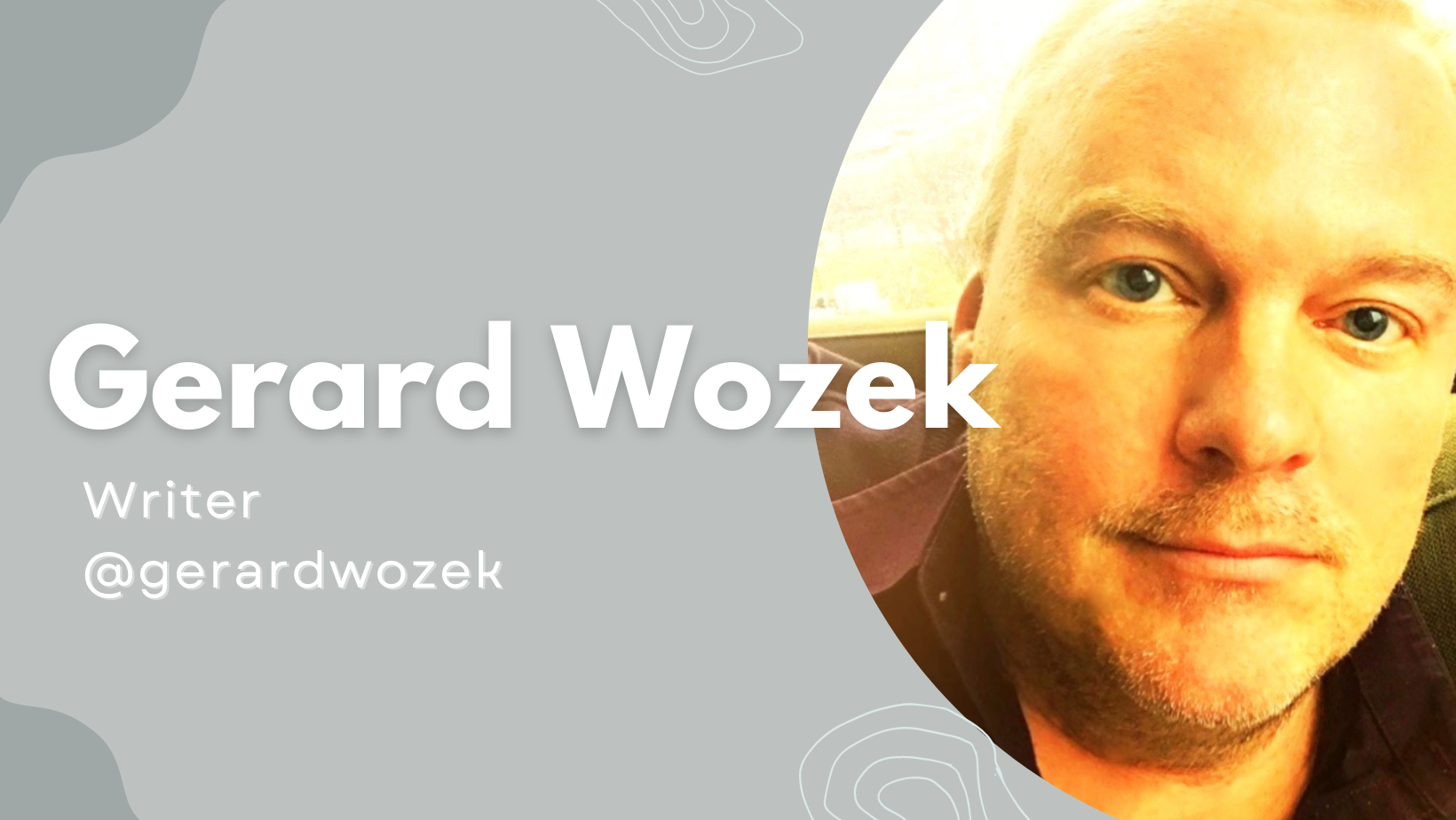 Interview with Poet Gerard Wozek - Cultural Daily